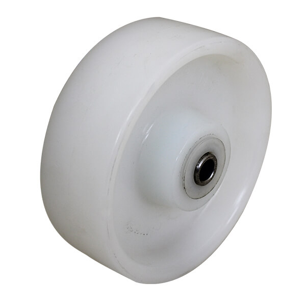 150mm Solid Nylon Wheel | 1/2" Axle Diameter (NY655-50WHT) - Richmond ...