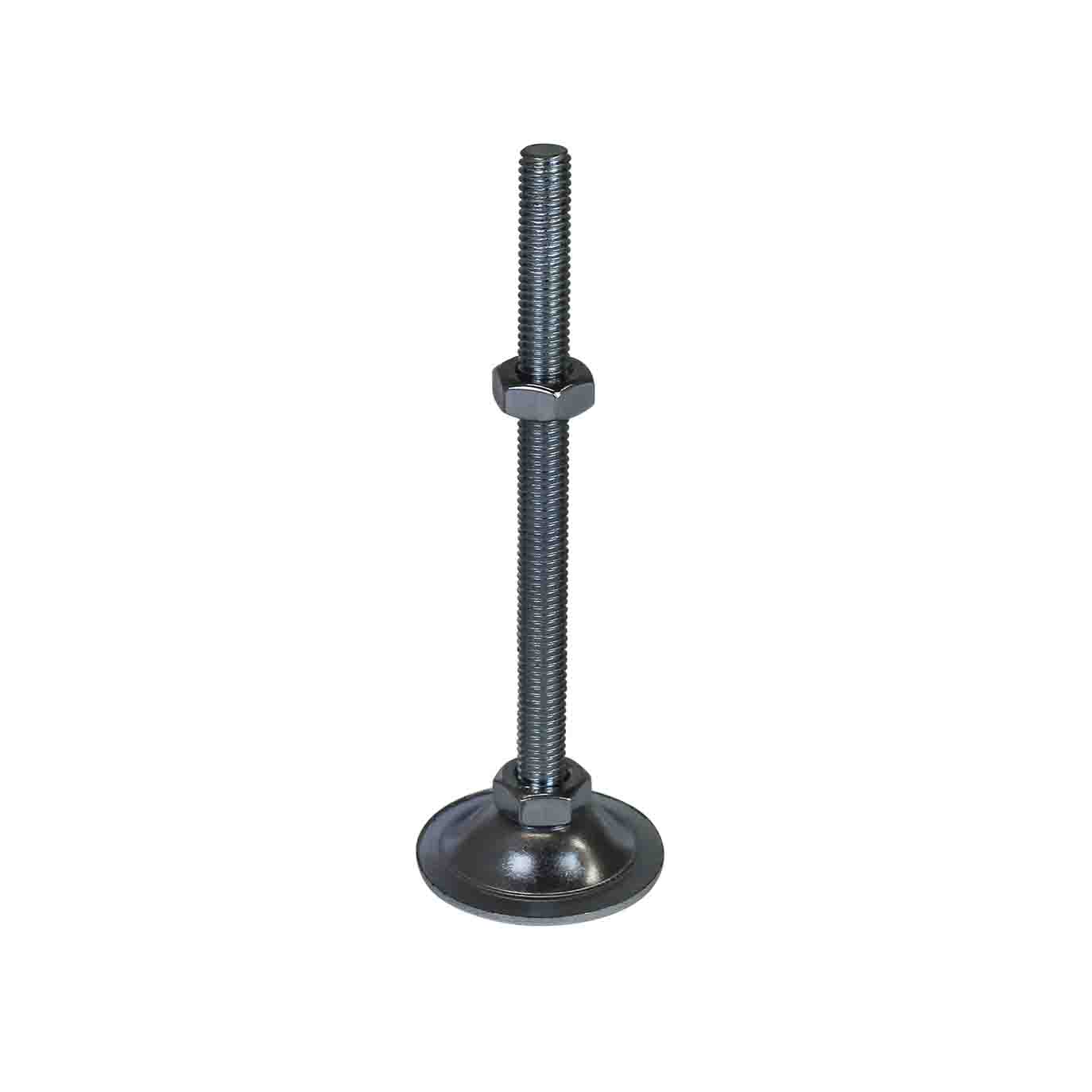 100mm X M8 Steel Fixed Leveling Foot (LVR089) - Richmond Wheel & Castor Co