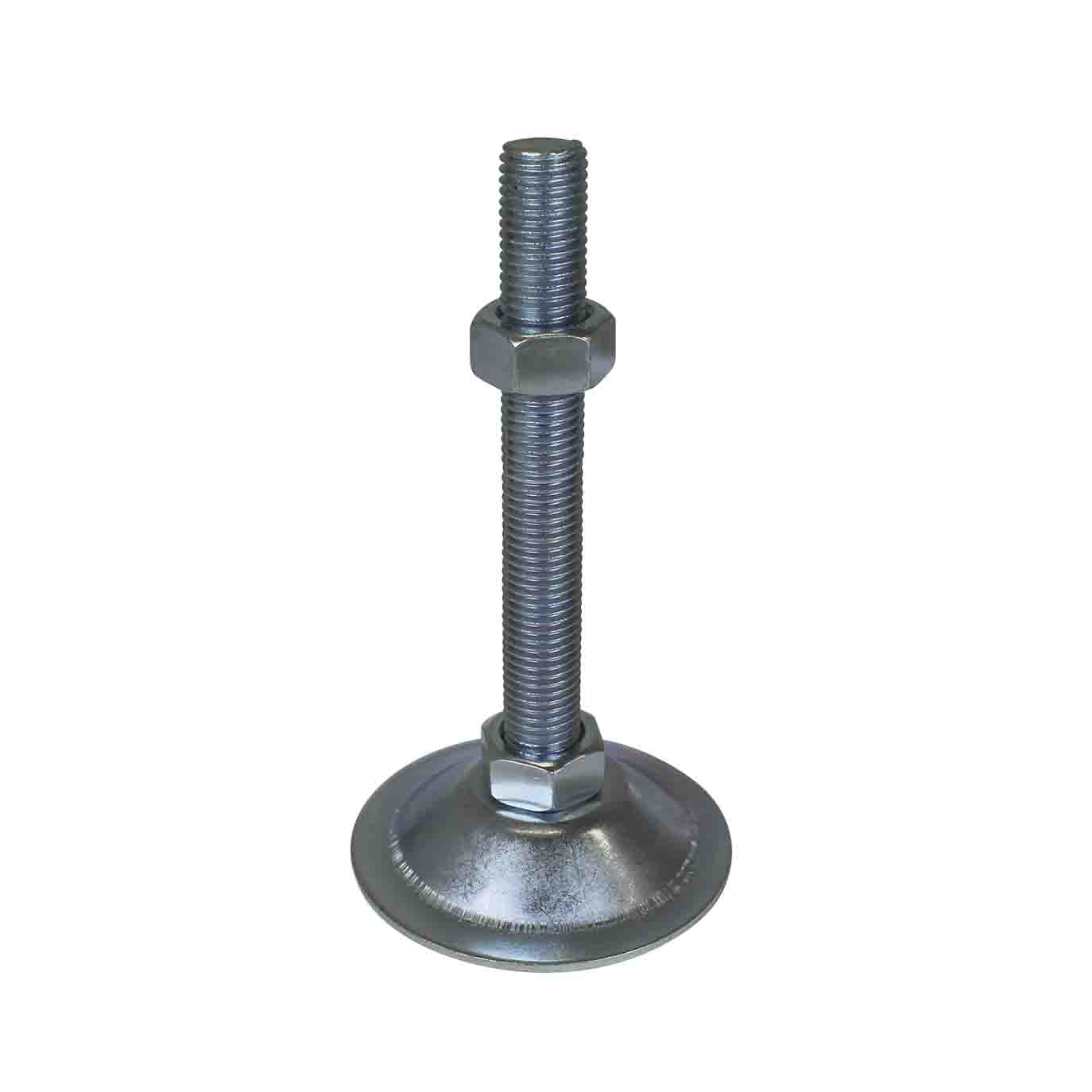 150mm X M20 Steel Fixed Leveling Foot (LVR101) - Richmond Wheel & Castor Co