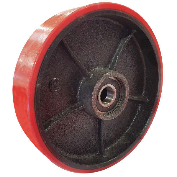 200mm Wheel | 20mm Axle Diameter (PU820-M20) - Richmond Wheel & Castor Co