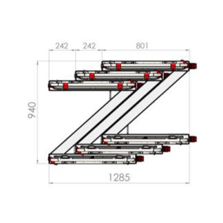 4 Sided Security Roll Cage – Z-Base (RCR511) - Richmond Wheel & Castor Co