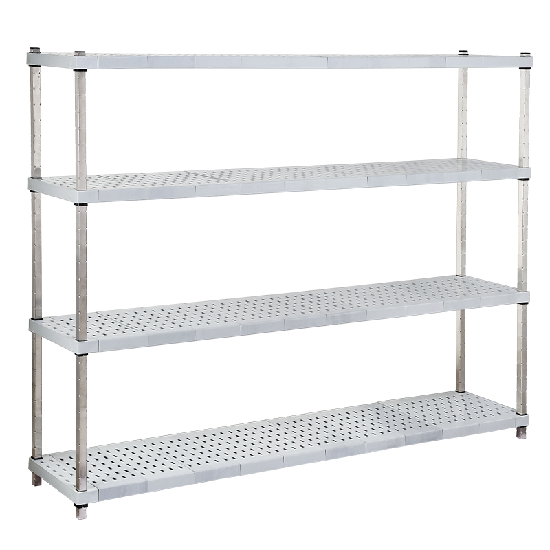 4 Tier Stainless Steel Coolroom Shelving – 1500mm (W) x 380mm (D) x ...