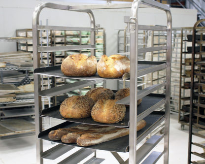 12 Shelf Bakery Rack to Suit 16” Trays (BKR1612) - Richmond Wheel ...