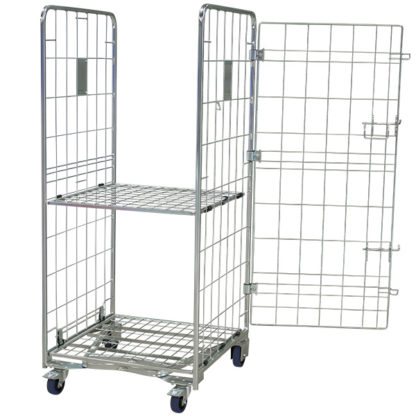 3 Sided Roll Cage with 1 Full Door – A-Base (RCR300) - Richmond Wheel ...