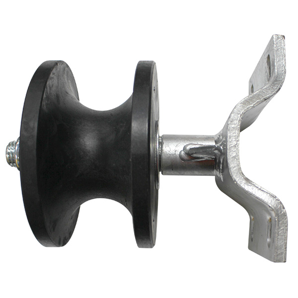 Heavy Duty Round Nylon Cantilever Gate Guide Roller (GTR240) - Richmond Wheel & Castor Co