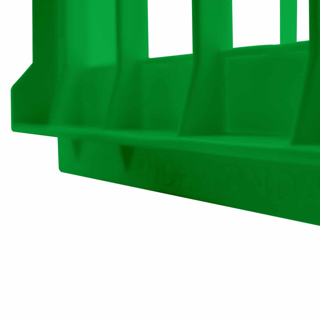Milk Crate Green (MCR014RWCGRN) - Richmond Rolling Solutions