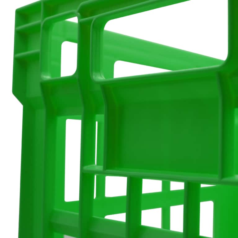 Milk Crate Green (MCR014RWCGRN) - Richmond Rolling Solutions