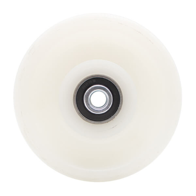 100mm Solid Nylon Wheel | 3/8" Axle Diameter (NY413-37WHT) - Richmond ...