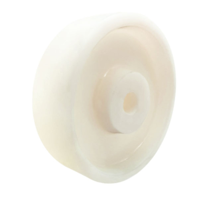 150mm Solid Nylon Wheel | 3/4" Axle Diameter (NY653-75WHT) - Richmond ...