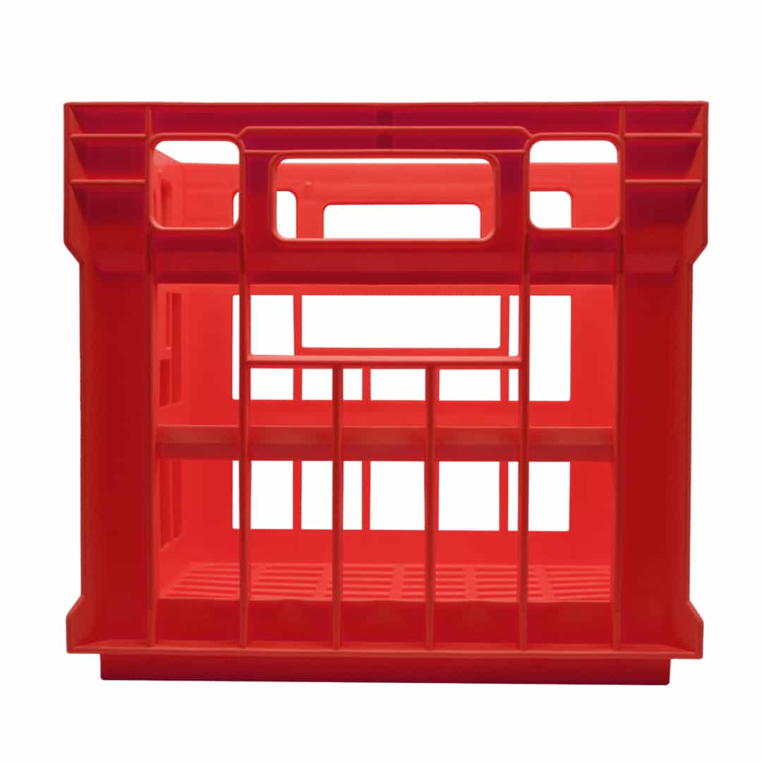 Milk Crate Red (MCR010RWCRED) - Richmond Rolling Solutions