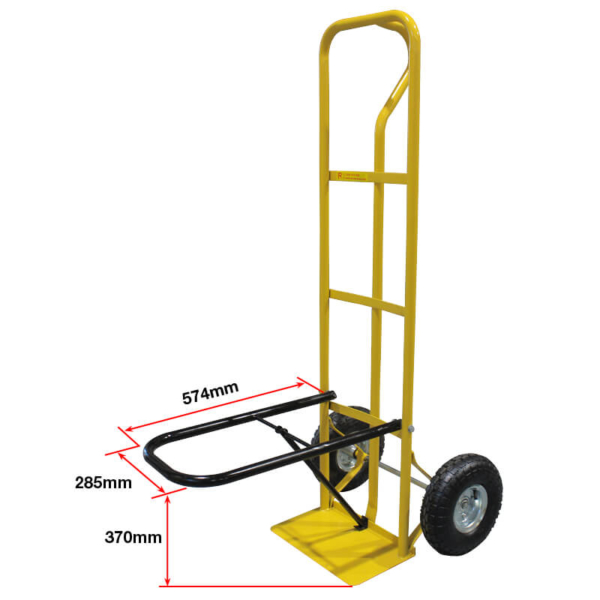 P Handle Pneumatic Chair Trolley (PHR114) - Richmond Rolling Solutions
