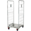 2 Sided Foldable Roll Cage With Fixed Shelf (RCR221) - Richmond Rolling ...