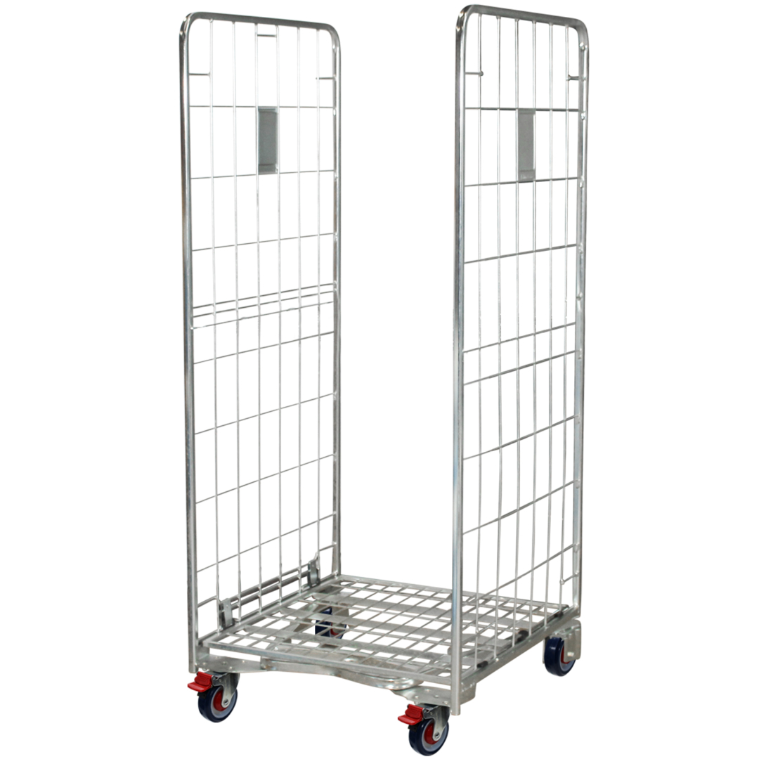 4 Sided Roll Cage with 2 Half Doors + 1 Full Door - A Base (RCR400 ...