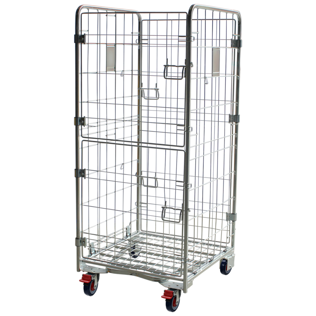 4 Sided Roll Cage with 2 Half Doors + 1 Full Door - A Base (RCR400 ...
