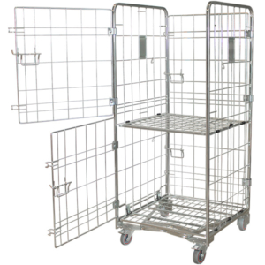 4 Sided Roll Cage with 2 Half Doors + 1 Full Door - A Base (RCR400 ...