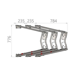 4 Sided Roll Cage with 2 Half Doors + 1 Full Door - A Base (RCR400 ...