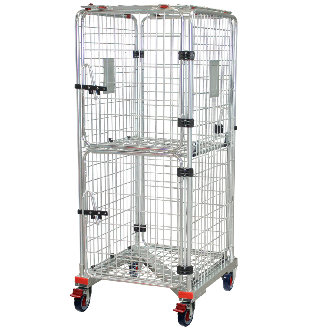 4 Sided Security Roll Cage – Z-Base (RCR511) - Richmond Rolling Solutions