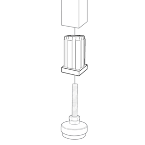 40mm Square M10 Threaded Tube End Mild Steel (TIR40SQM10) - Richmond ...