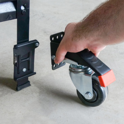 Workbench Castors Kit (1 Set of 4 castors) - Quick Release Mounting ...