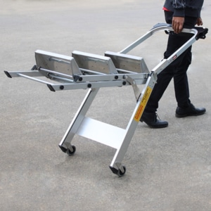 Compact Aluminium Step Ladder - 3 Step (CSL300) - Richmond Rolling ...