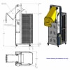 Simpro Dumpmaster Bin Lifter 1.8m (WBL1800B) - Richmond Rolling Solutions