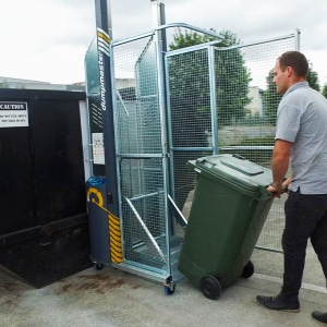 Simpro Dumpmaster Bin Lifter 1.8m (WBL1800B) - Richmond Rolling Solutions