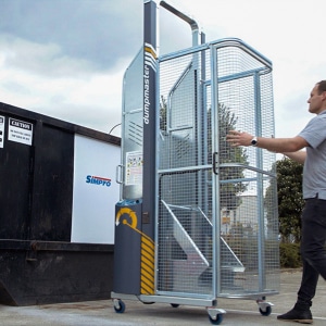 Simpro Dumpmaster Bin Lifter 1.8m (WBL1800B) - Richmond Rolling Solutions