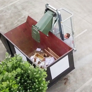 Simpro Dumpmaster Bin Lifter 1.8m (WBL1800B) - Richmond Rolling Solutions