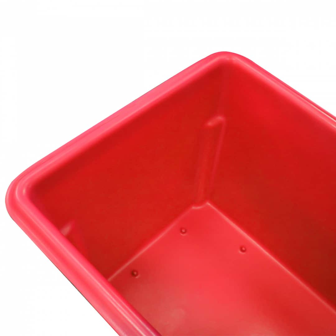 450L Red Tapered Rotationally Moulded Plastic Tub (RTR450R) - Richmond ...