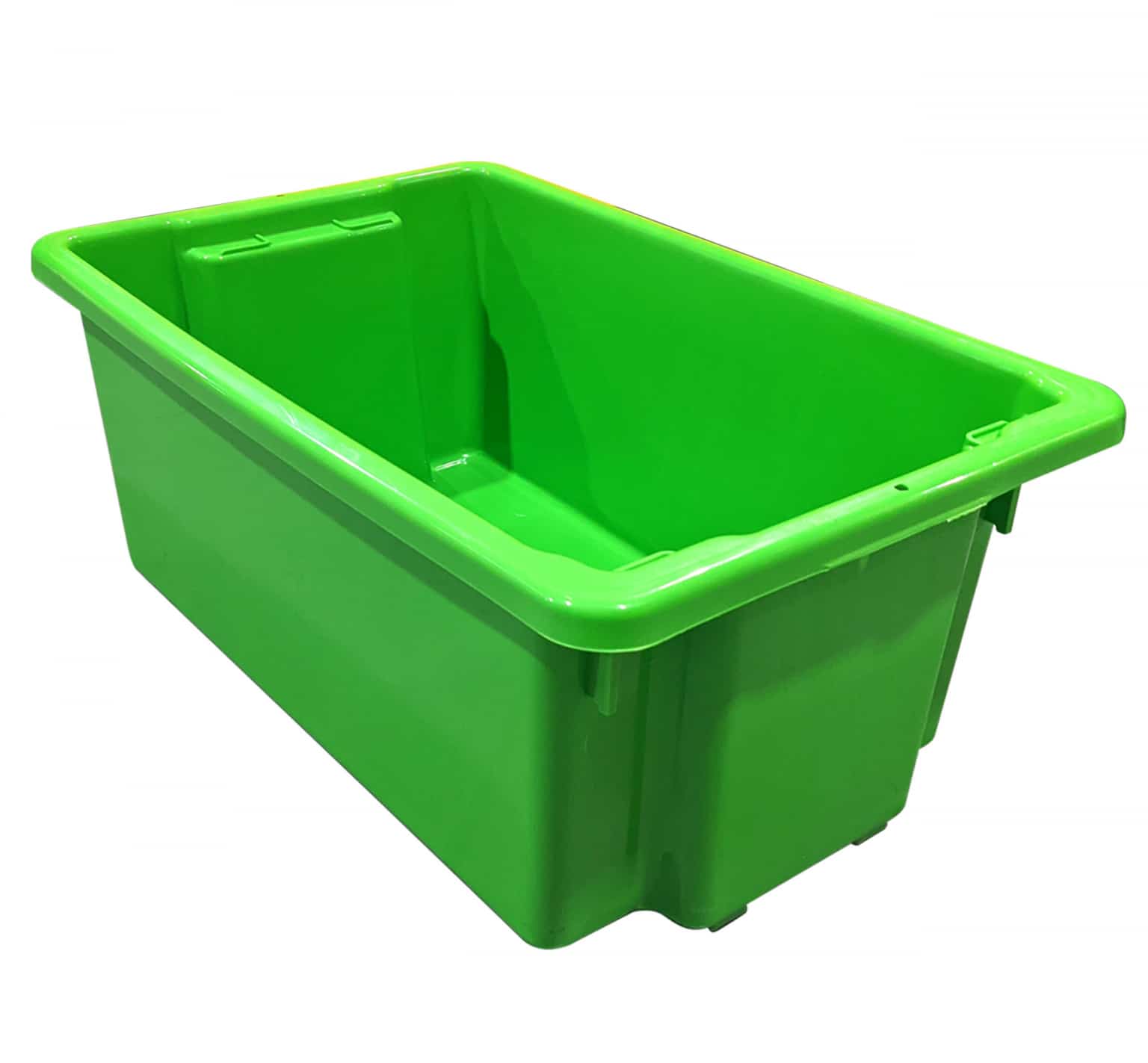 Stackable Storage Crates | Stack & Nest Plastic Containers