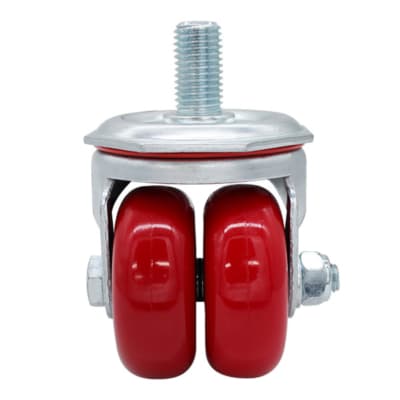 75mm Twin Wheel Polyurethane Castor to Suit AGV Robots (S3011 ...