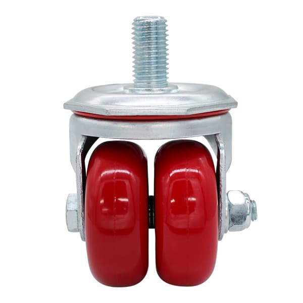 75mm Twin Wheel Polyurethane Castor to Suit AGV Robots (S3011 ...