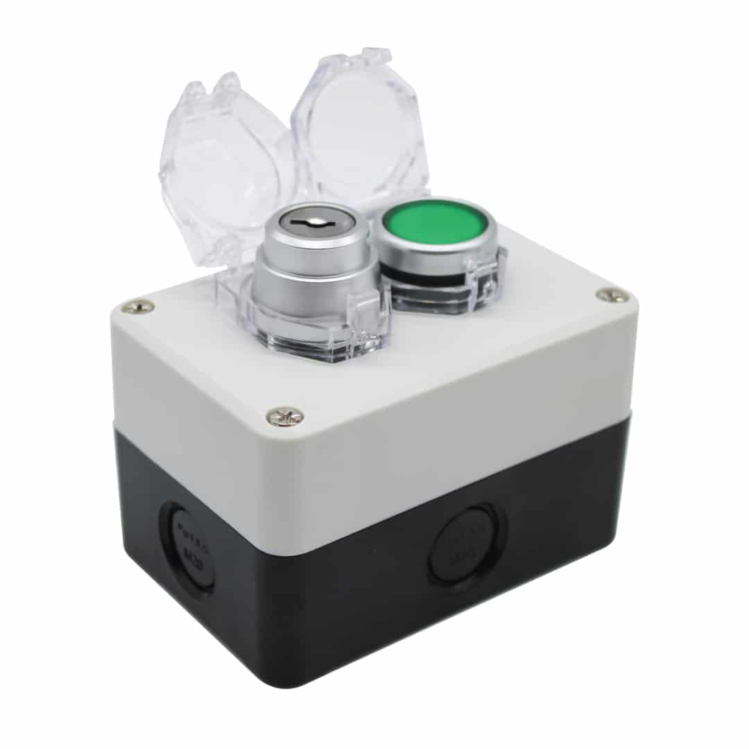 Lockable Hard-Wire Push Button (GTR094) - Richmond Rolling Solutions