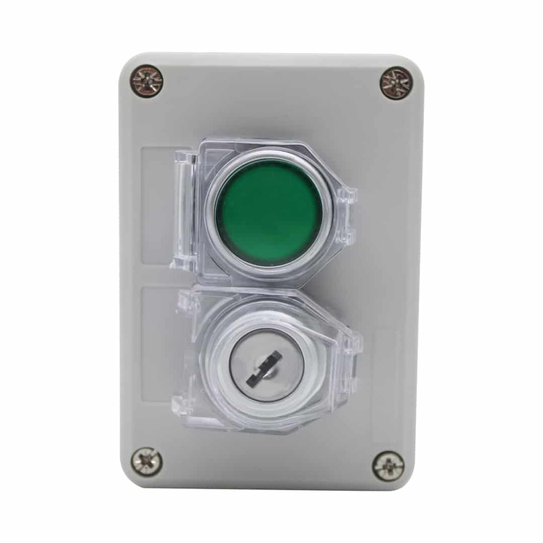 Lockable Hard-Wire Push Button (GTR094) - Richmond Rolling Solutions