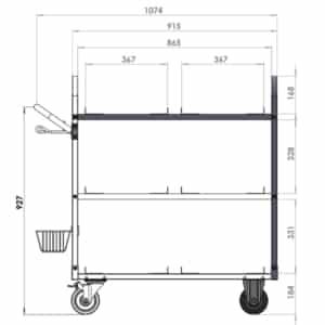 Stock Picking Trolleys | Warehouse Order Picking Trolleys Australia