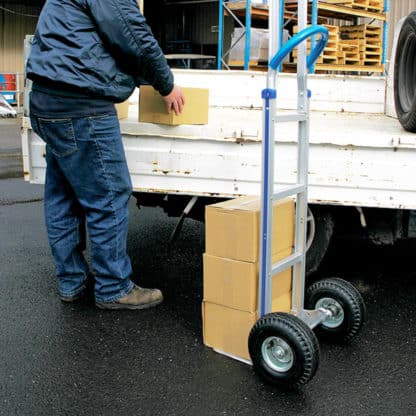 Carton Pneumatic Hand Trolley (CTR016) - Richmond Wheel & Castor Co