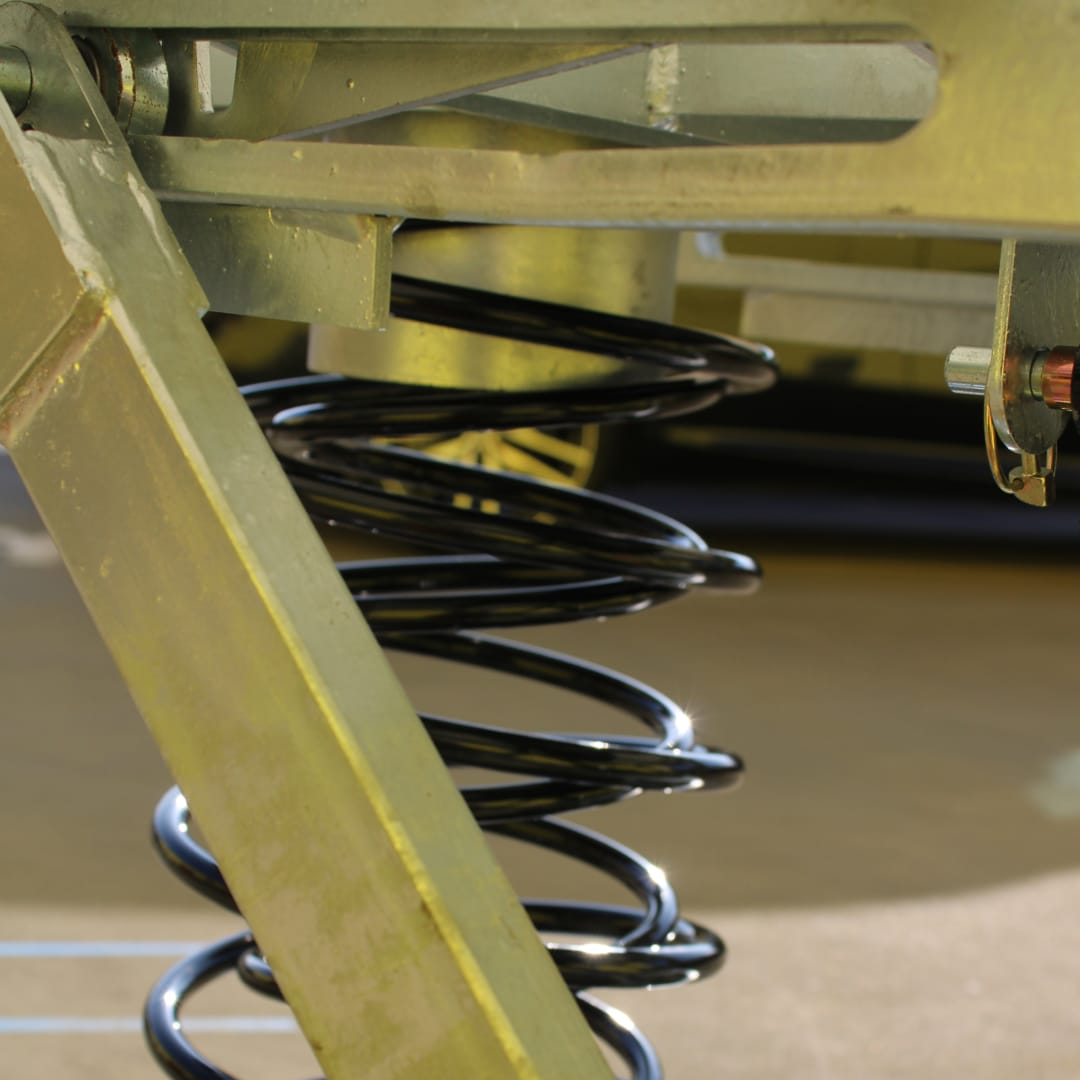 Galvanised Spring Pallet Leveller (PLR003) - Richmond Rolling Solutions