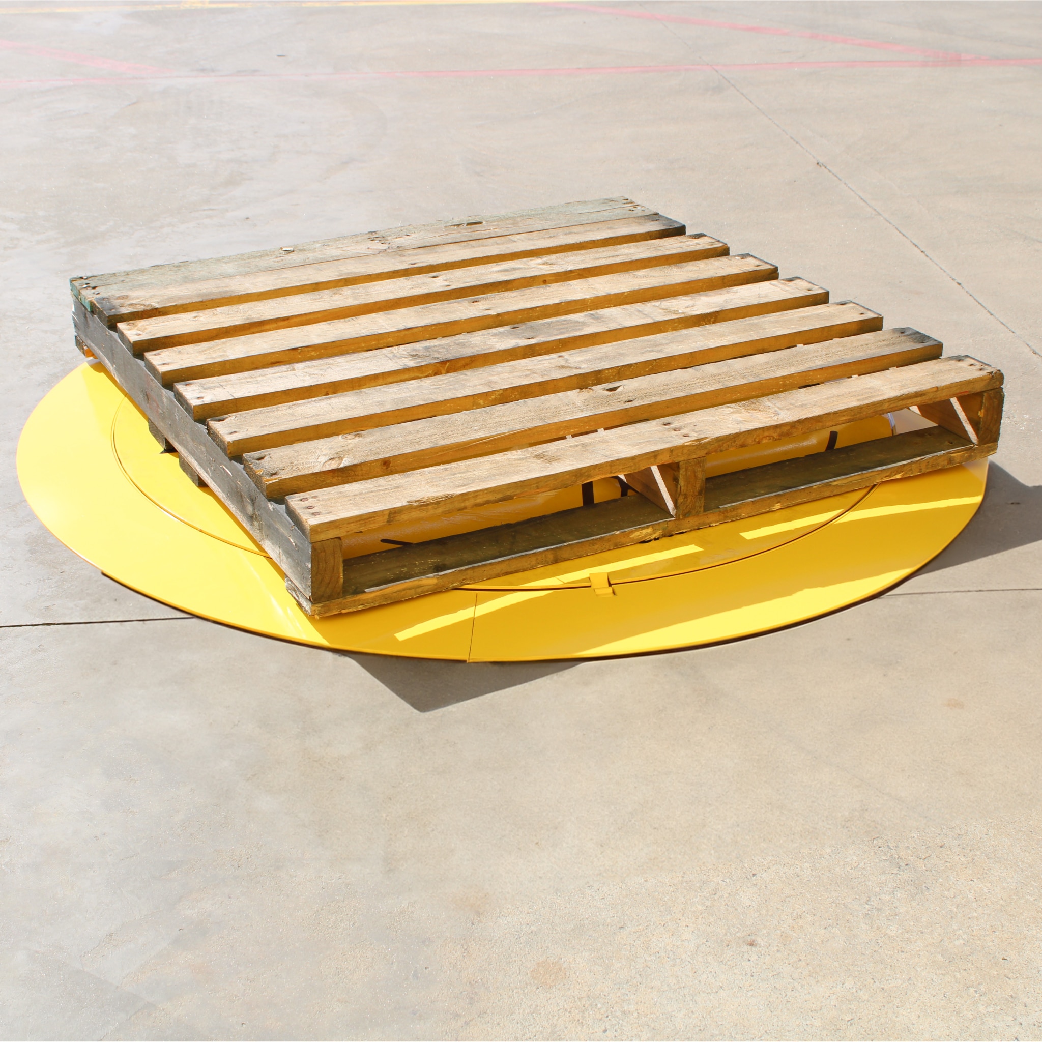 Pallet Disc Rotator (PLR002) - Richmond Rolling Solutions