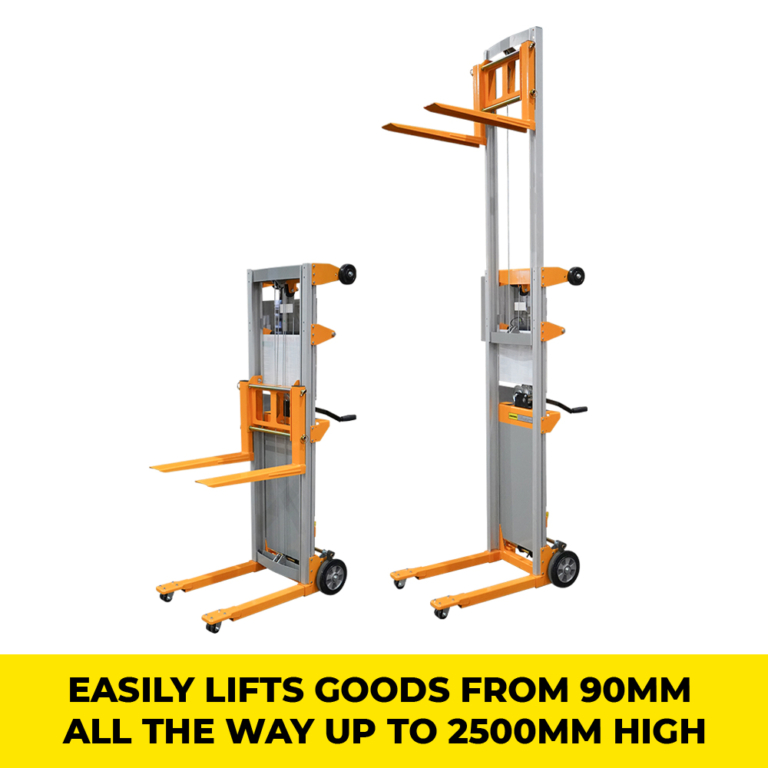 180kg Capacity Aluminium Manual Fork Stacker (FSR100) - Richmond ...