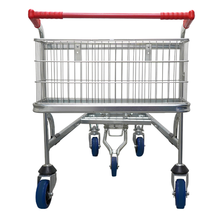 Spring Mesh Platform Trolley with Fifth Wheel - Richmond Rolling Solutions