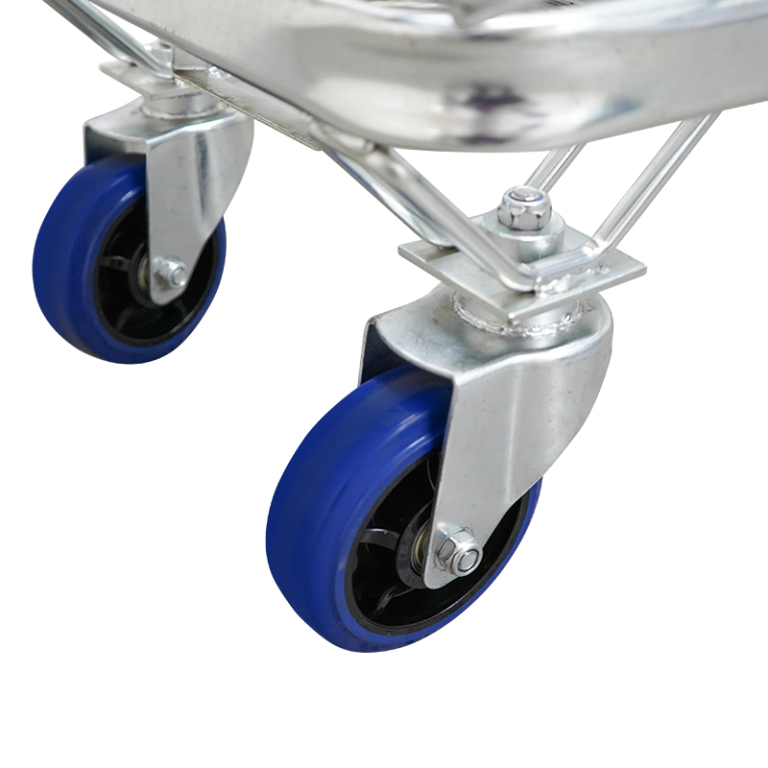 Spring Mesh Platform Trolley with Fifth Wheel - Richmond Rolling Solutions