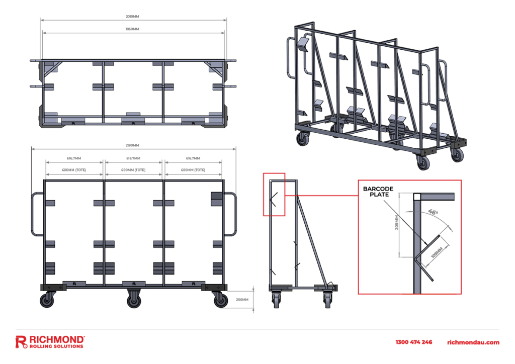 Custom Trolley Solutions - Richmond Rolling Solutions