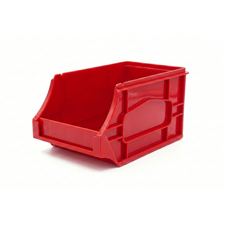 80L Capacity Red Wheelie Bin (WGR003) - Richmond Rolling Solutions