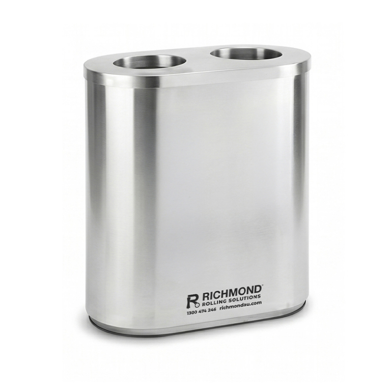 Stainless Steel Waste Sorting Station - Red & Yellow (WRS010 ...