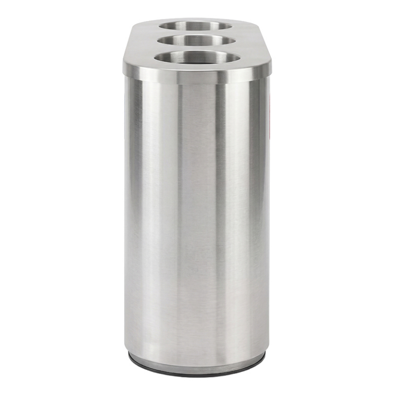 Stainless Steel Waste Sorting Station - Red, Yellow & Blue (WRS011 ...